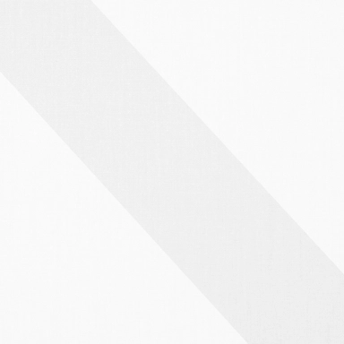 Standard Linen - White Satin Band 144 x 70 - Allens Hire