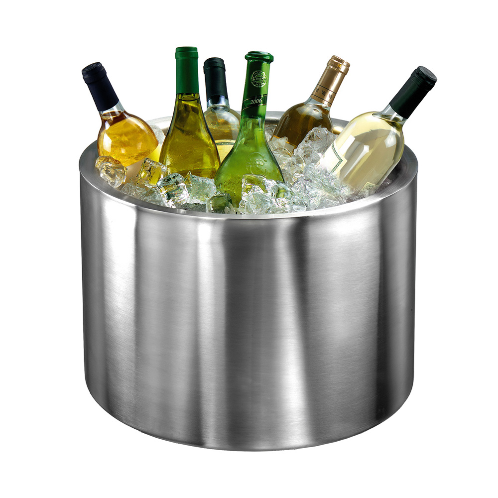 Large Double Walled S/S Ice Bucket - Large Double Walled S/S Ice Bucket ...