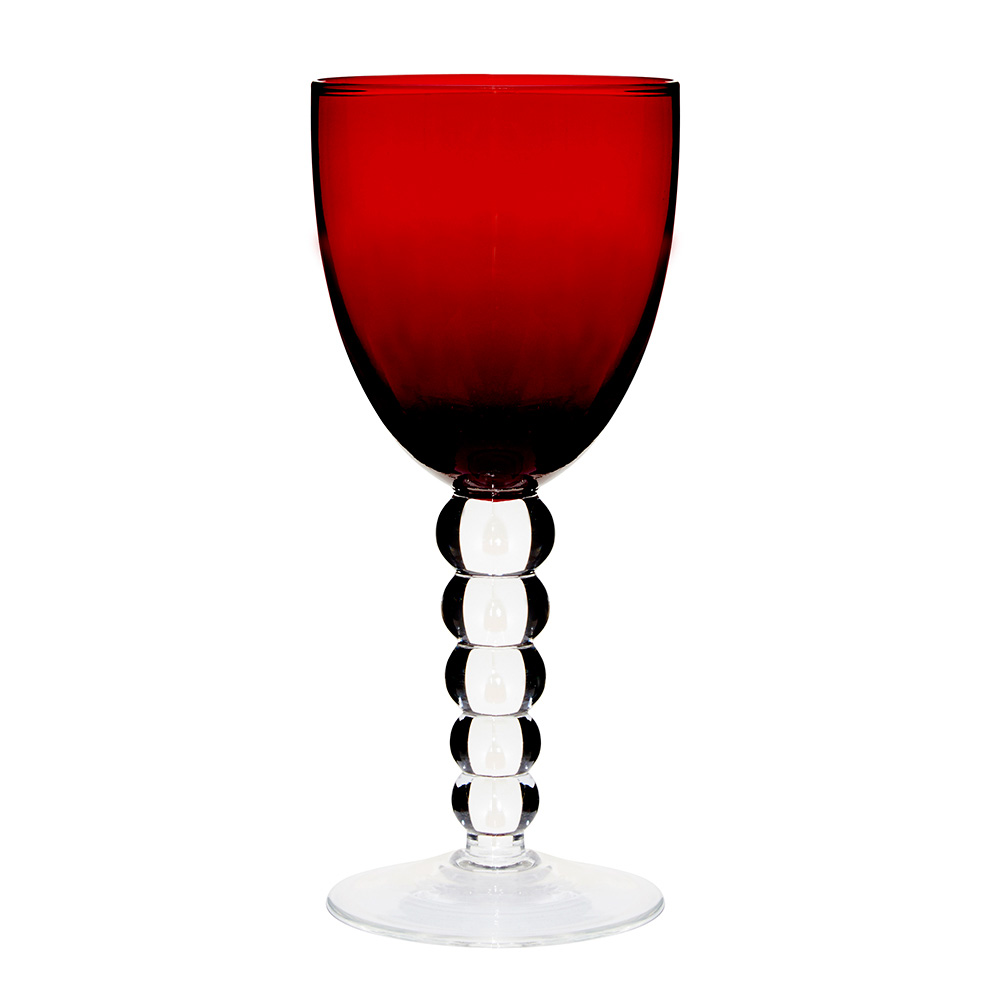 Red Water glass - Red Water Glass - Allens Hire