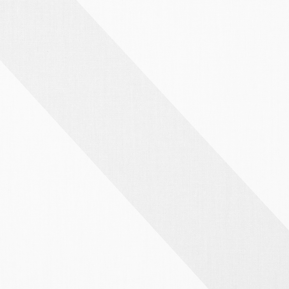 Standard Linen - White Satin Band 144 x 70 - Allens Hire