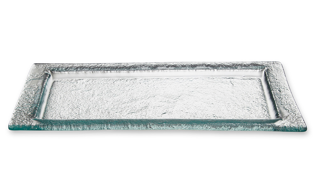 Rectangular Glass Plate 28cm x 14cm - Rectangular Glass Plate 28cm x ...